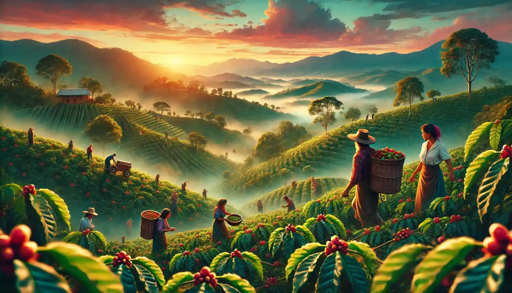 Producción Y Exportación De Café En Colombia En 2024